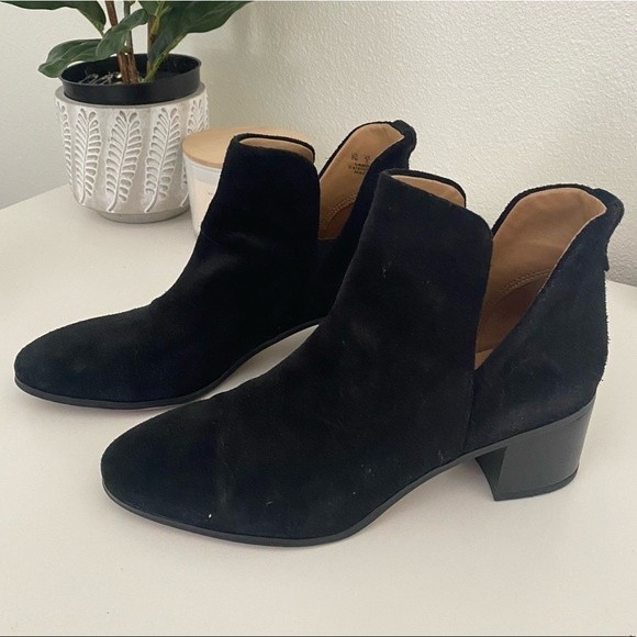 Franco Sarto | Shoes | Franco Sarto Roar Suede Leather Open Side ...